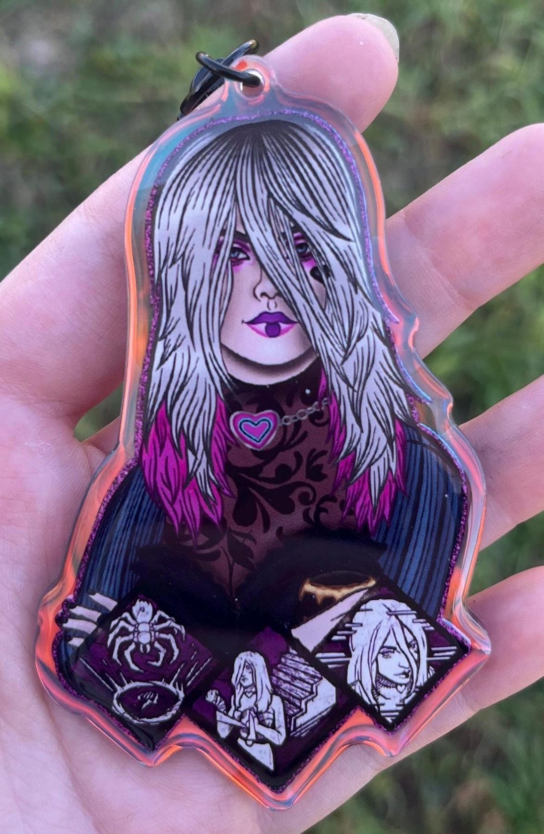 Dead by Daylight: Sable Ward Keychain - Etsy