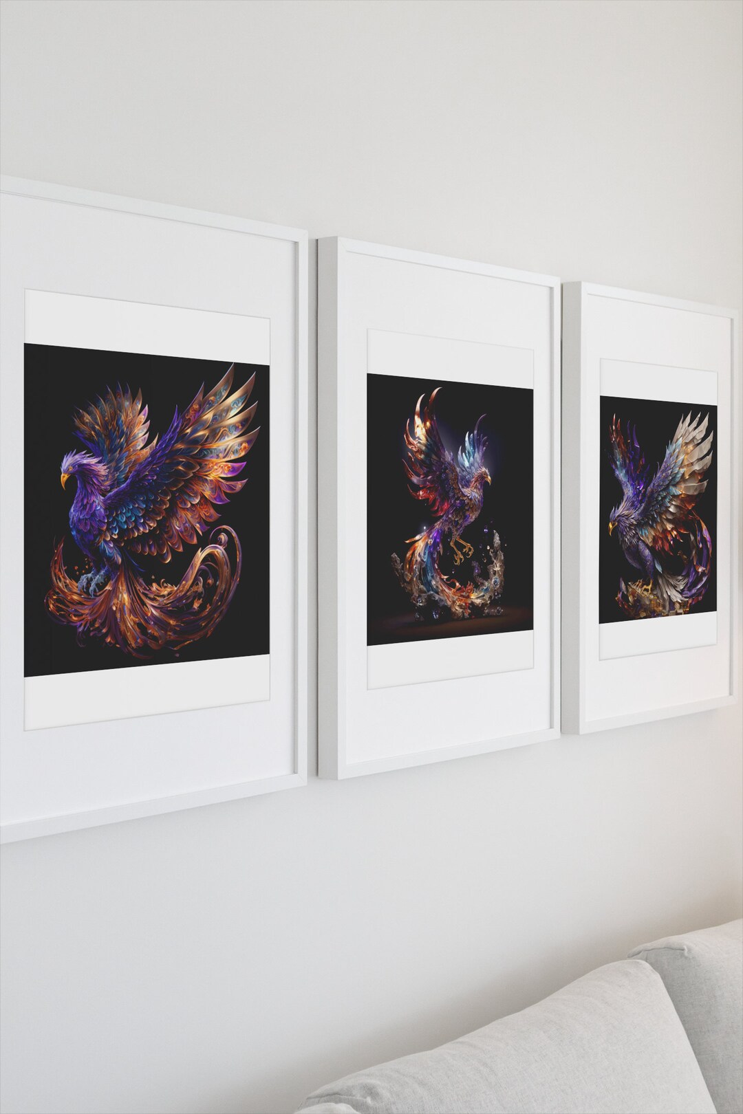 SET Core Phoenix No.6/premium Quality Digital AI Art Prints,stunning ...