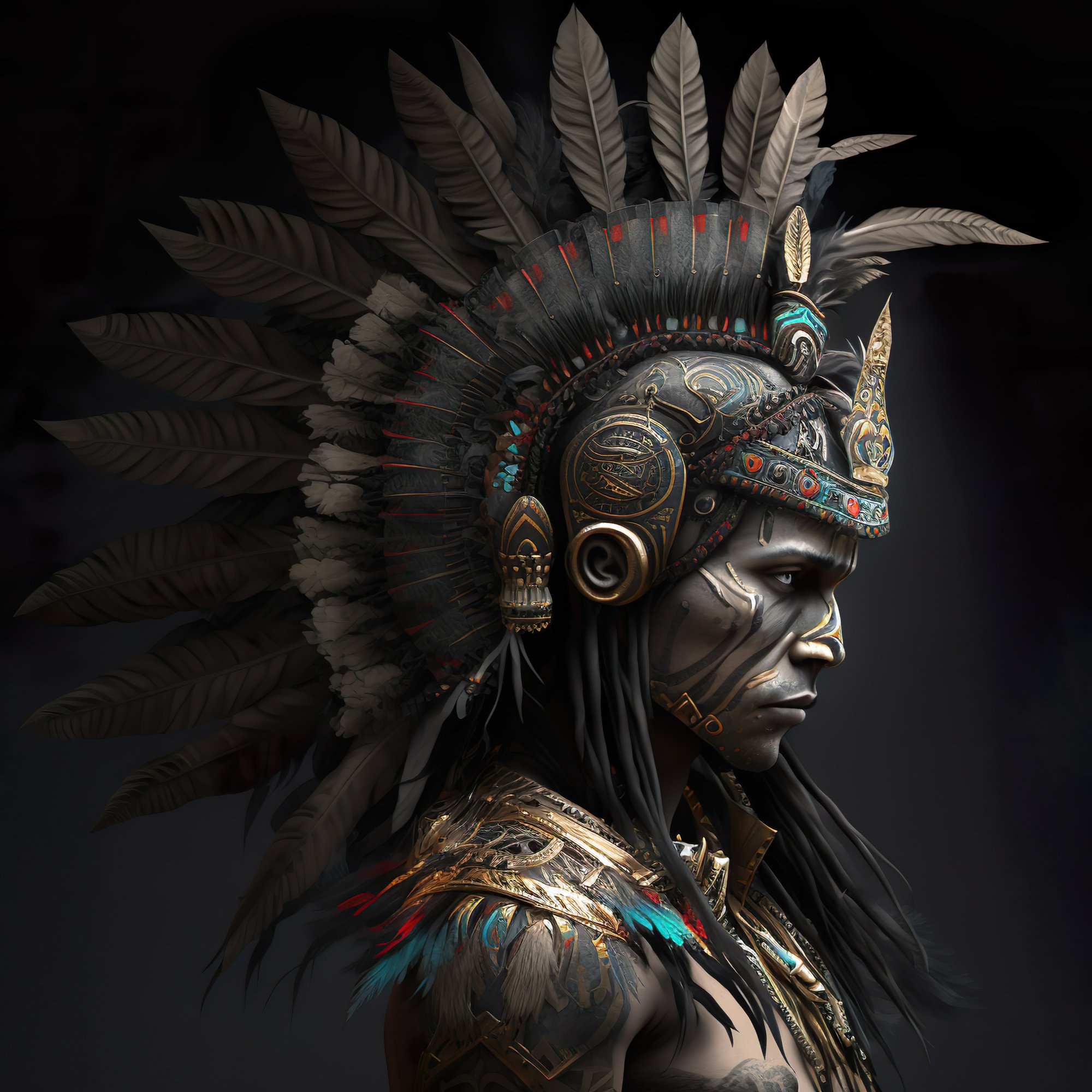 Hot Aztec Male Warriors