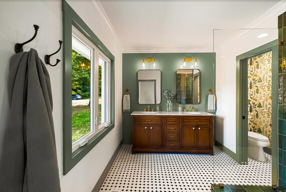Green Master Bathroom Designs 4 Green Bathroom Ideas | MyLife