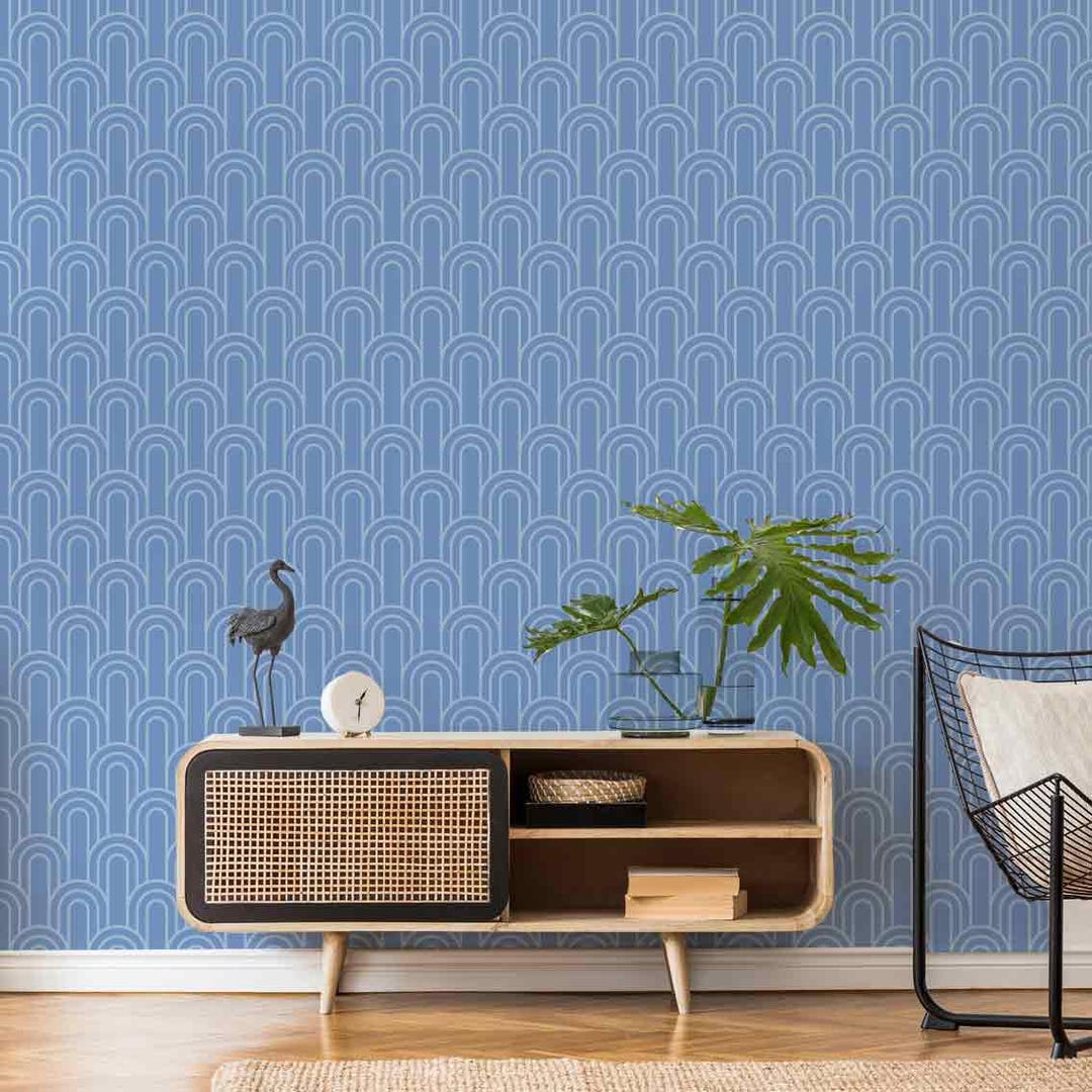 Oriental Wallpaper, Emily Design 8 - Etsy
