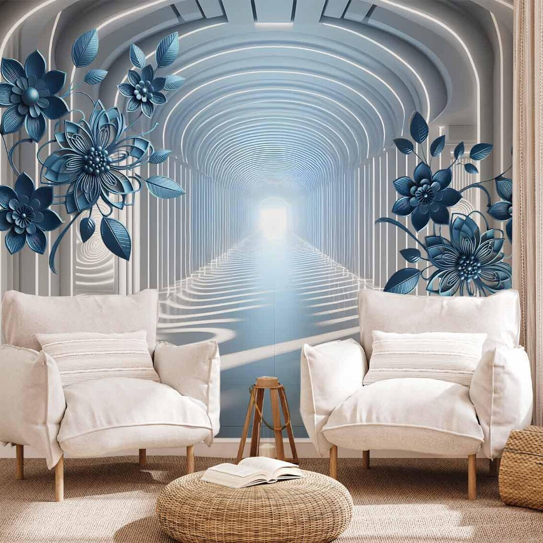 3D Wallpaper, Custom Wallpaper, Michael Style 6 - Etsy