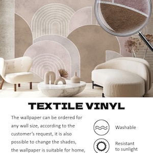 Floral Wallpaper, Two Birds Sitting Ona Tree With Brown Branches and ...