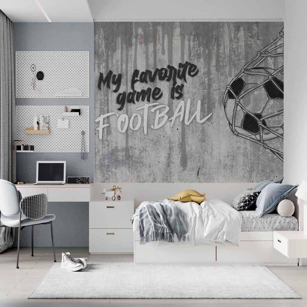 Football Wallpaper for Children's Rooms, Joey Style 777, the Child's ...