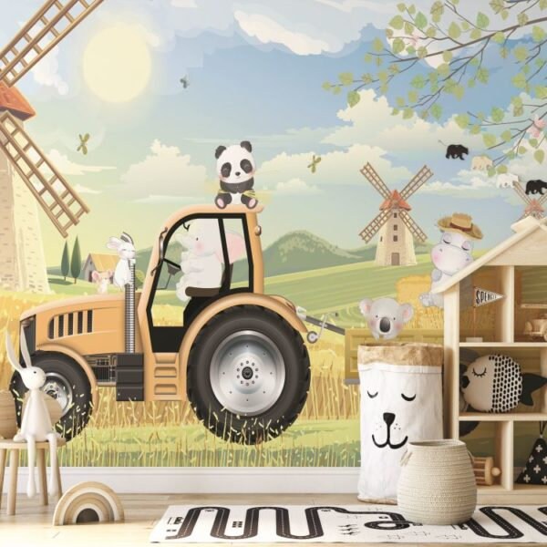 Tractor Wallpaper For Kids