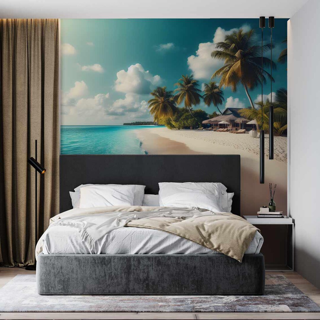 Tropical Wallpaper, Emily Designs 1 - Etsy