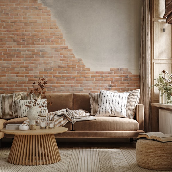 Brick Wallpaper - Etsy