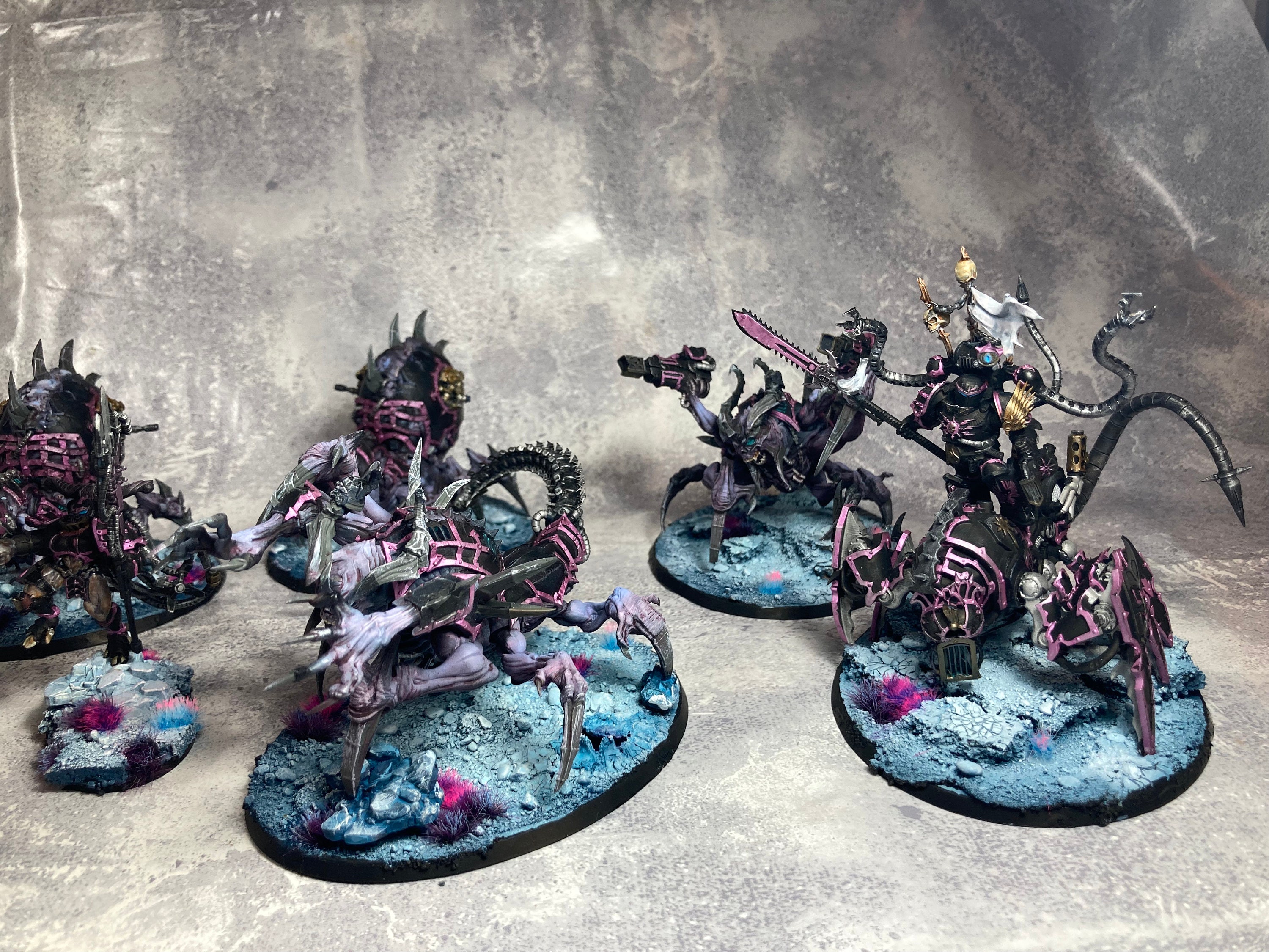 Chaos Daemon Engines Dark Beauty Lead by Vashtorr the Arkifane Painted ...