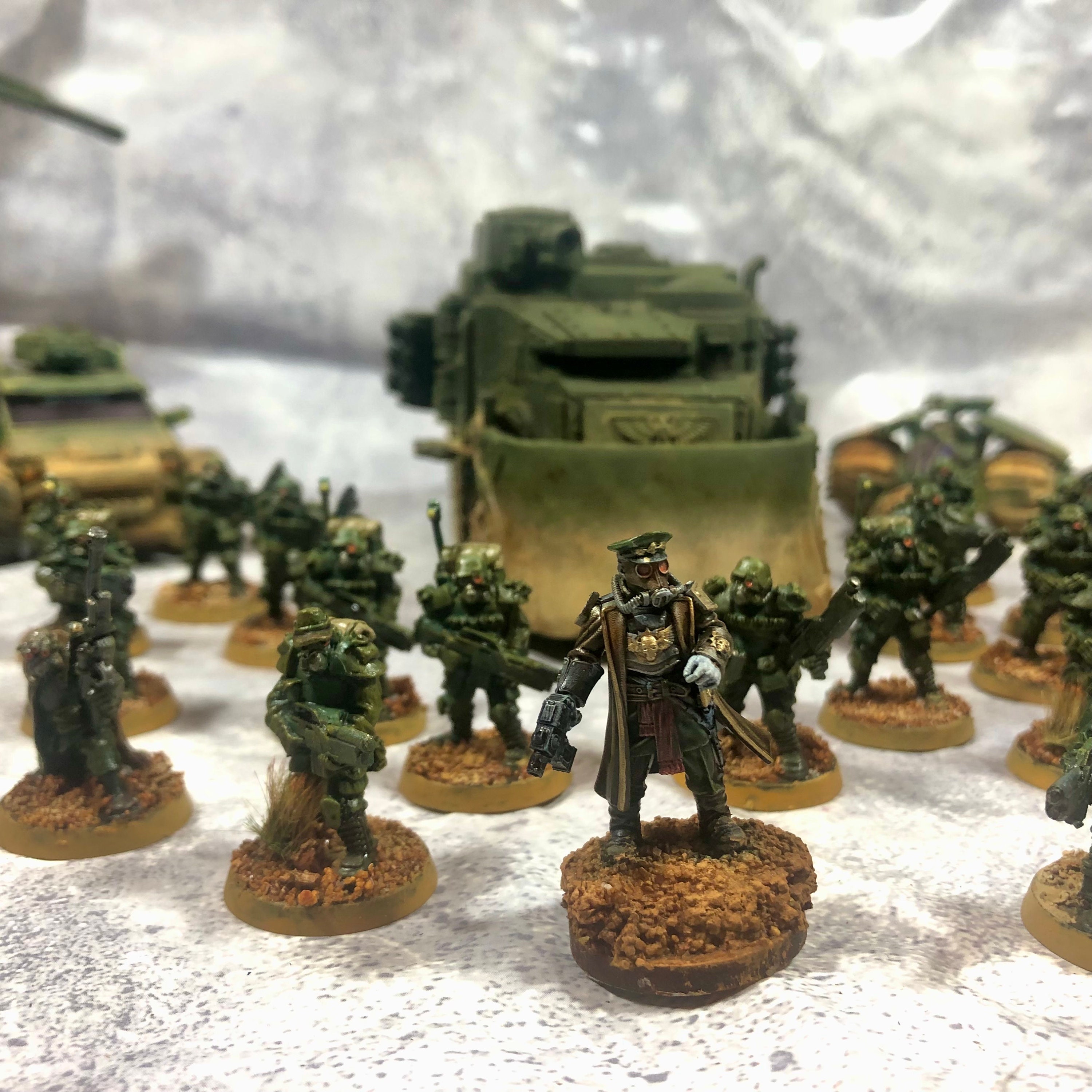 CUSTOM ARMY SAMPLE - Astra Militarum Painted Army - Etsy