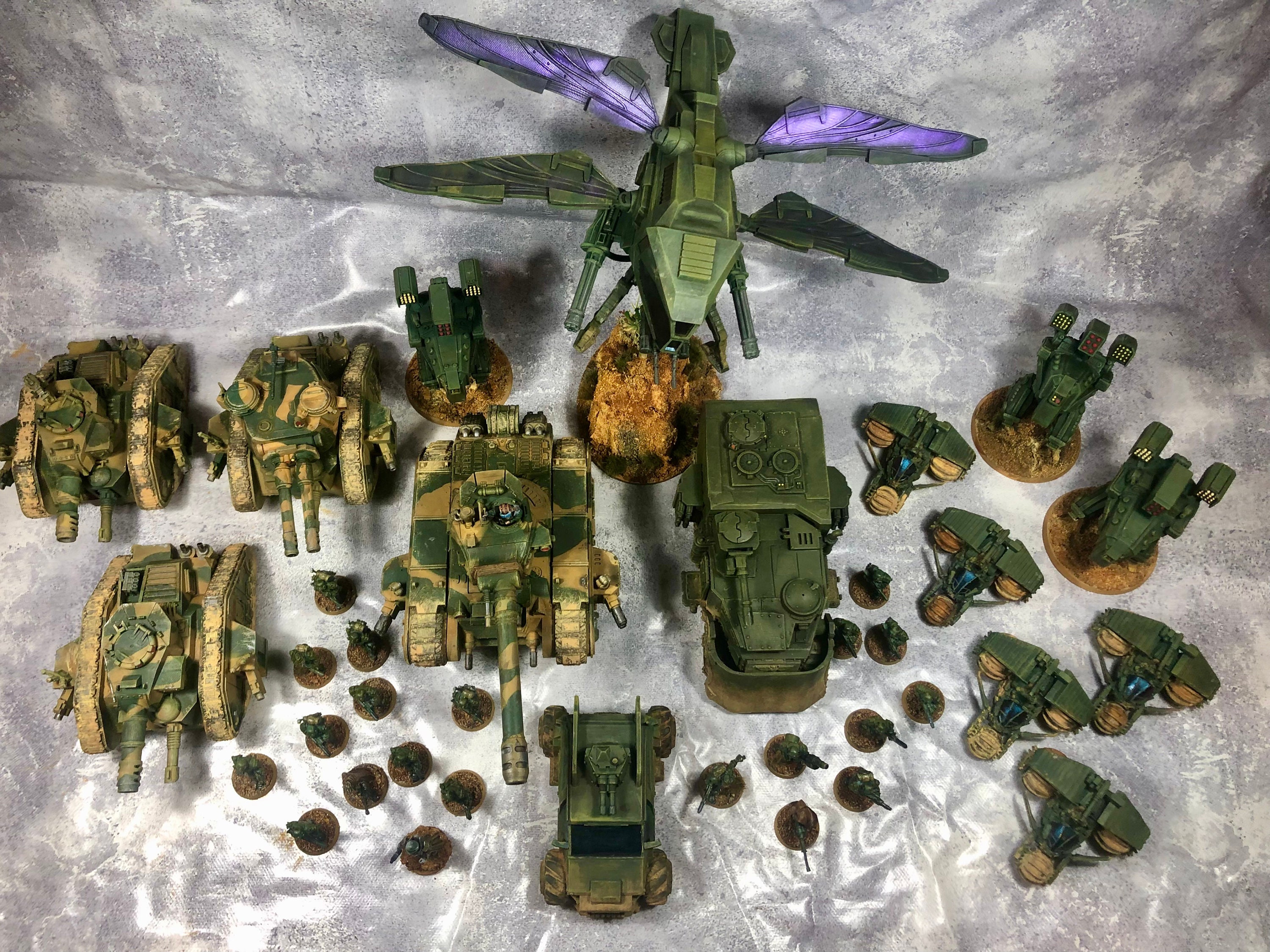 CUSTOM ARMY SAMPLE - Astra Militarum Painted Army - Etsy