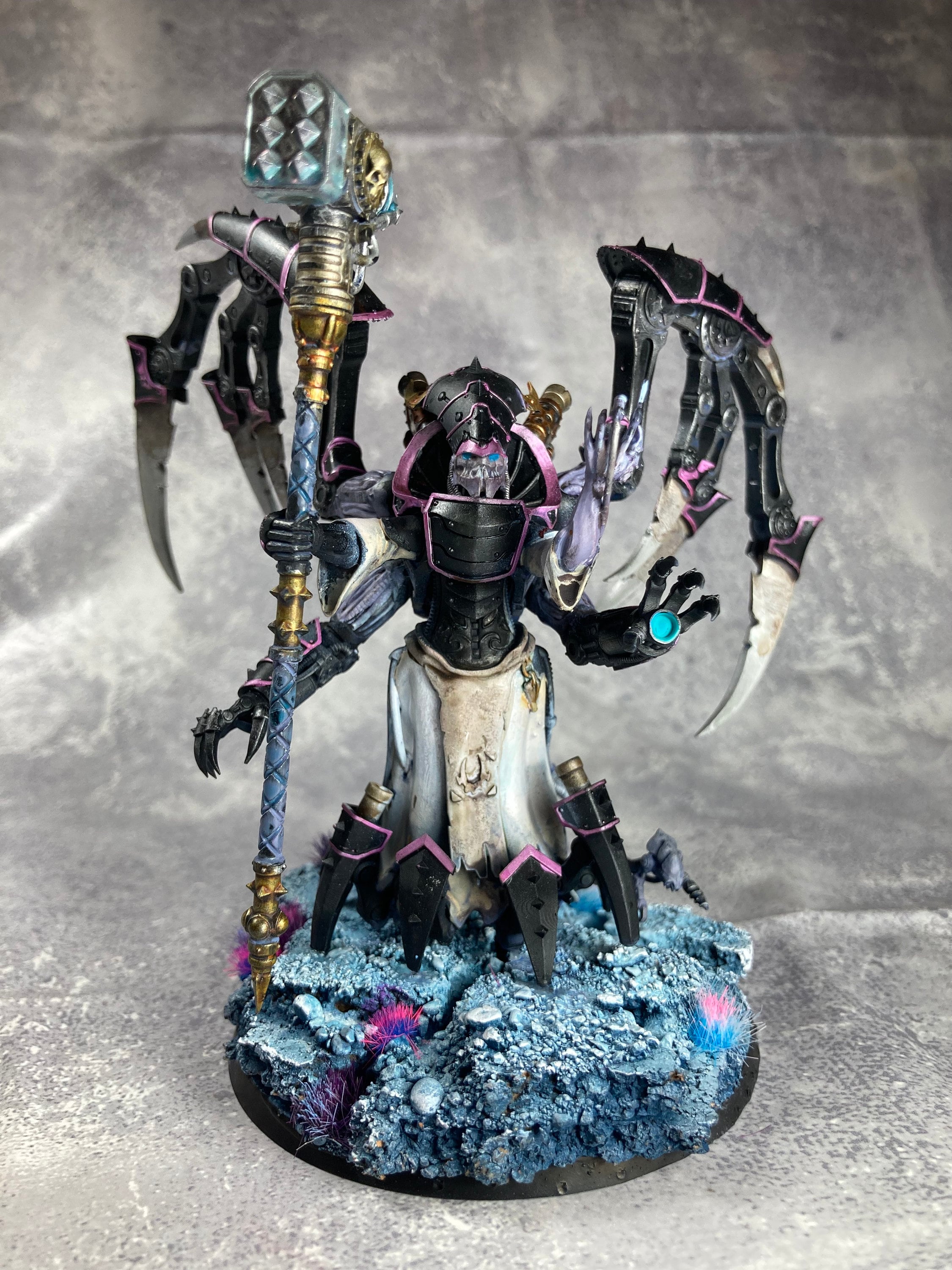 Chaos Daemon Engines Dark Beauty Lead by Vashtorr the Arkifane Painted ...