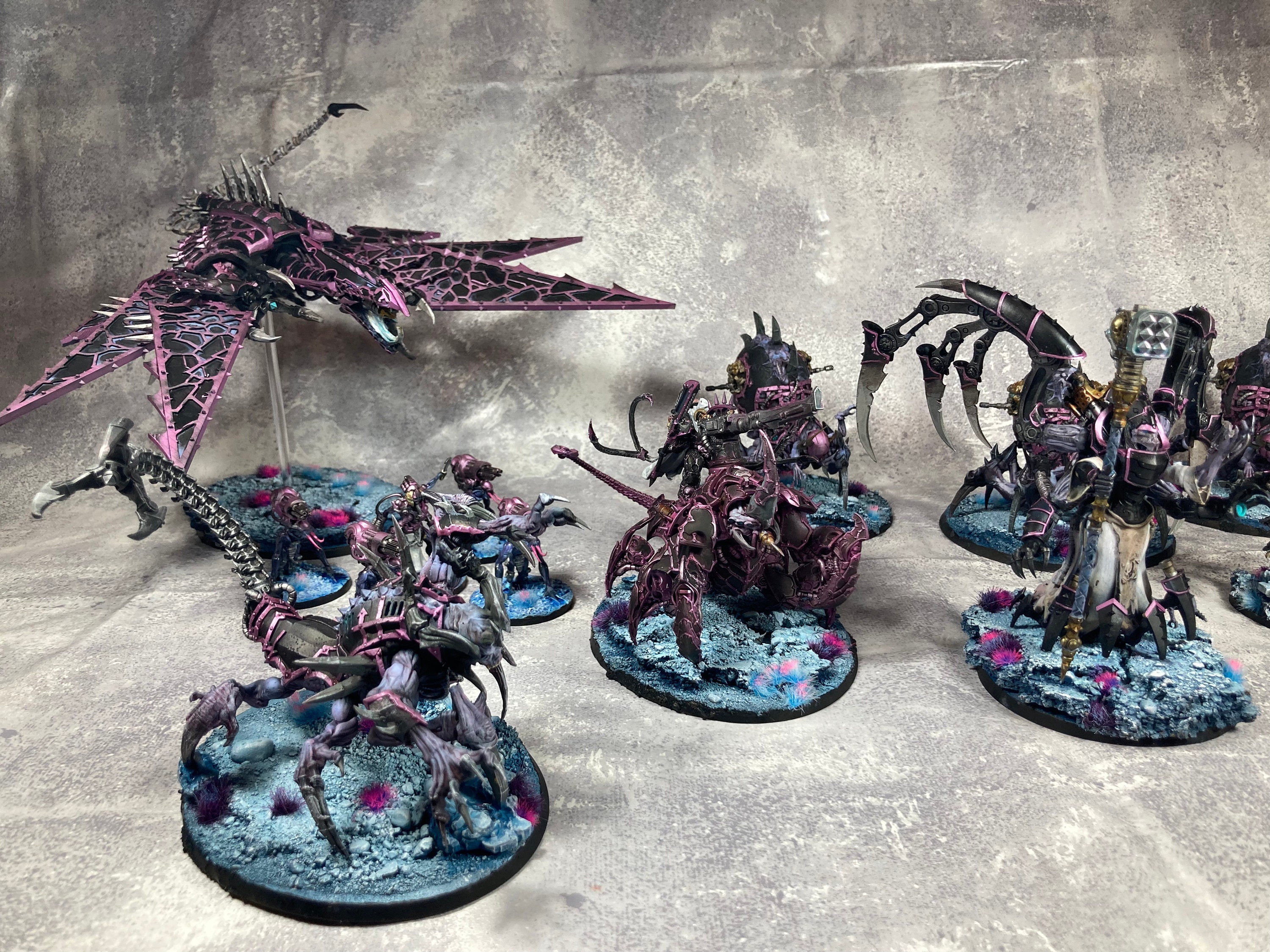 Chaos Daemon Engines Dark Beauty Lead by Vashtorr the Arkifane Painted ...