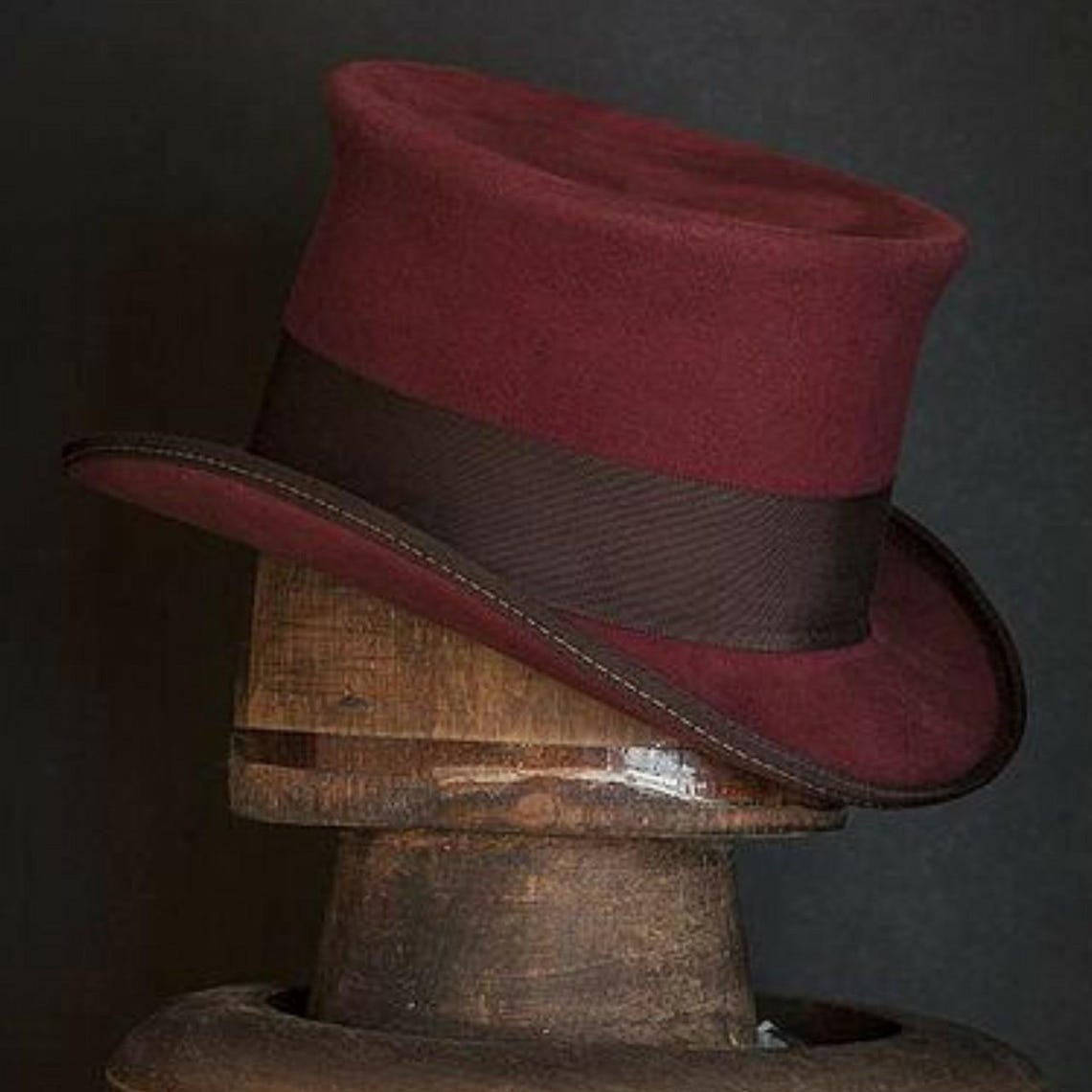Handcrafted Wool Felt Top Hat :tom Petty Travelling Wilburys Rock - Etsy
