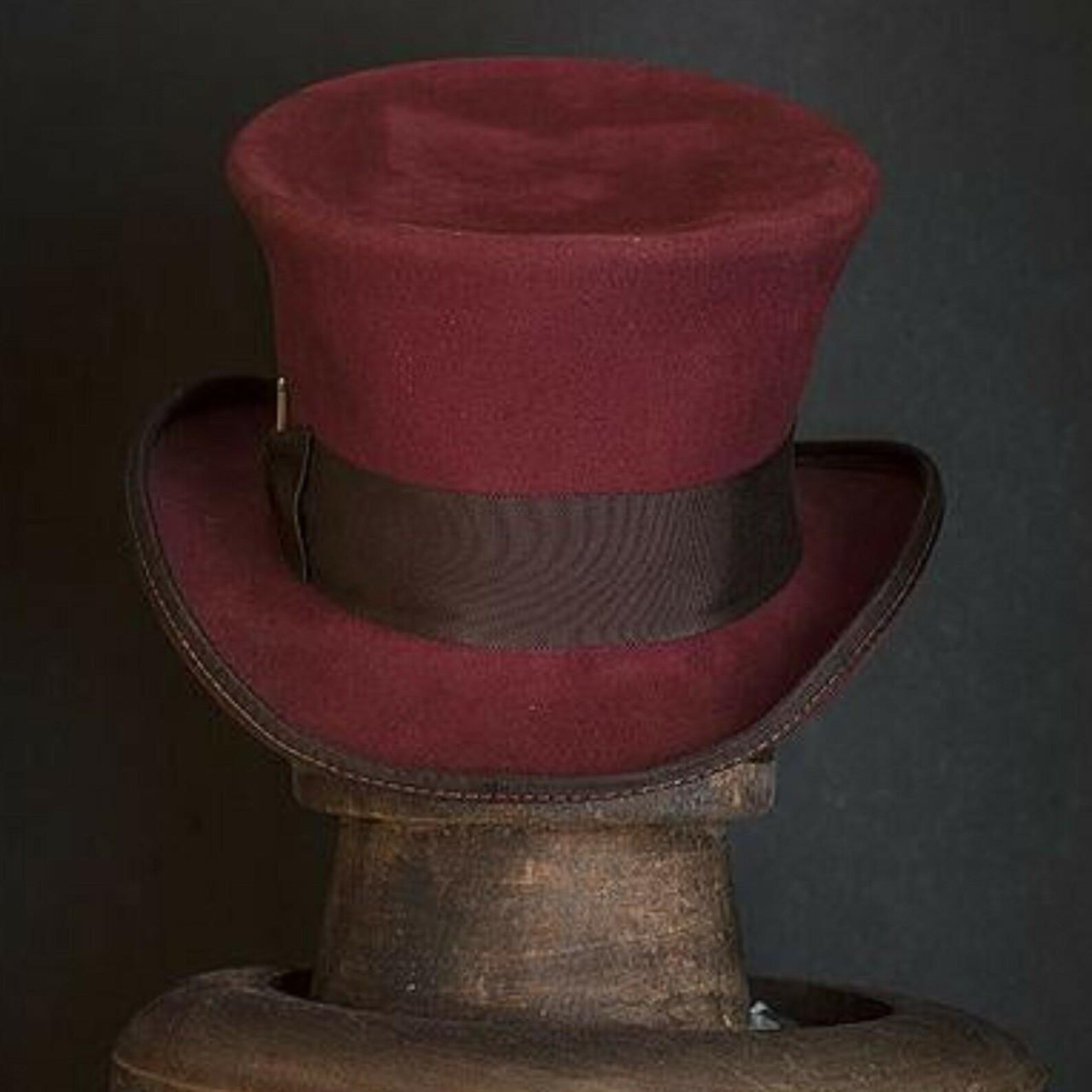 Handcrafted Wool Felt Top Hat :tom Petty Travelling Wilburys Rock - Etsy