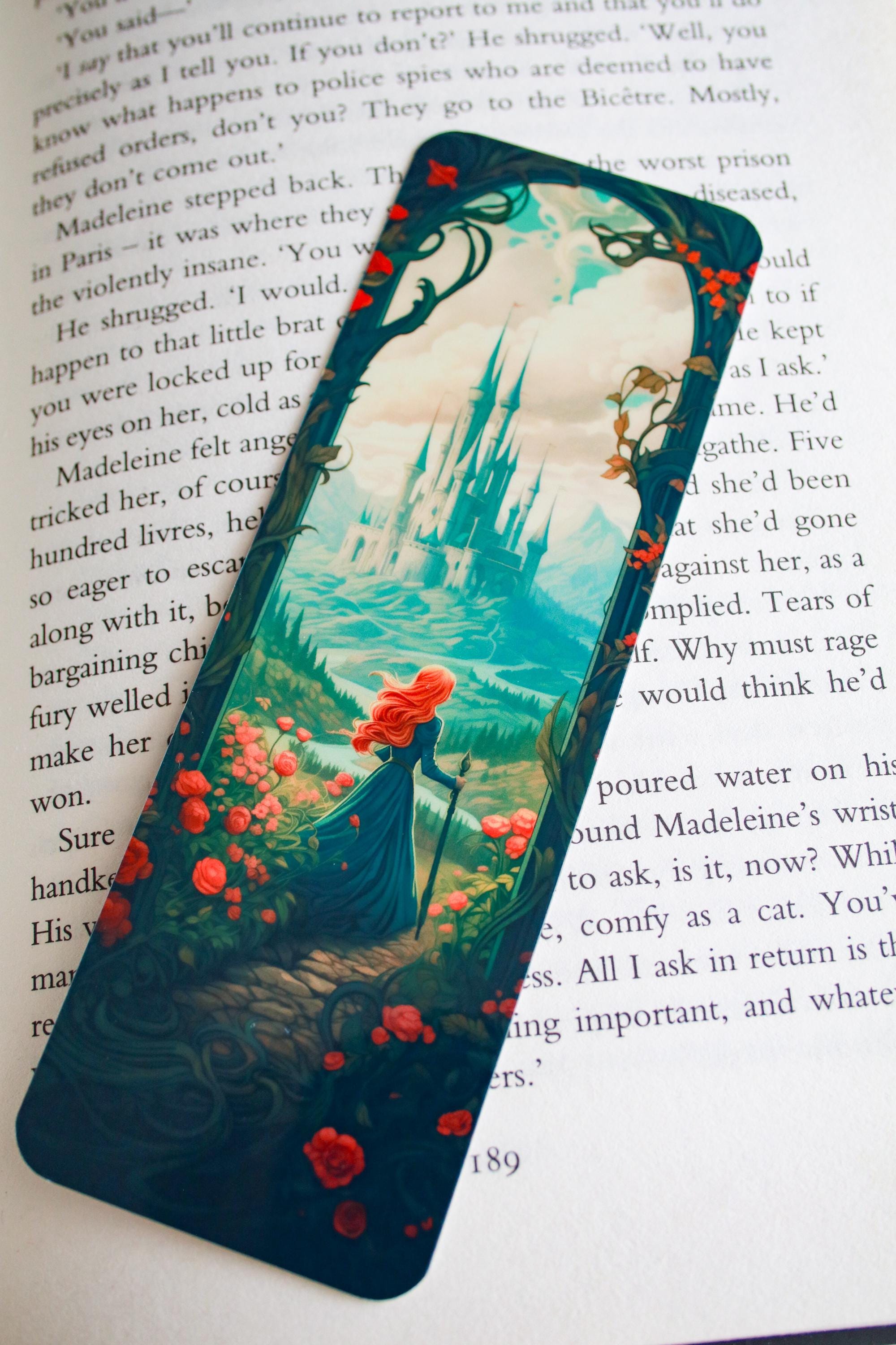 Cute Fantasy Bookmark - Fairy Tale Princess Bookmark - Book Lover Gift ...