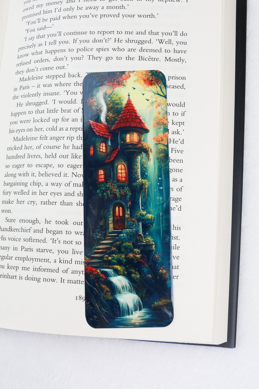 Fantasy City Bookmark - Fairy Realm Bookmark - Cute Whimsical Bookmark ...
