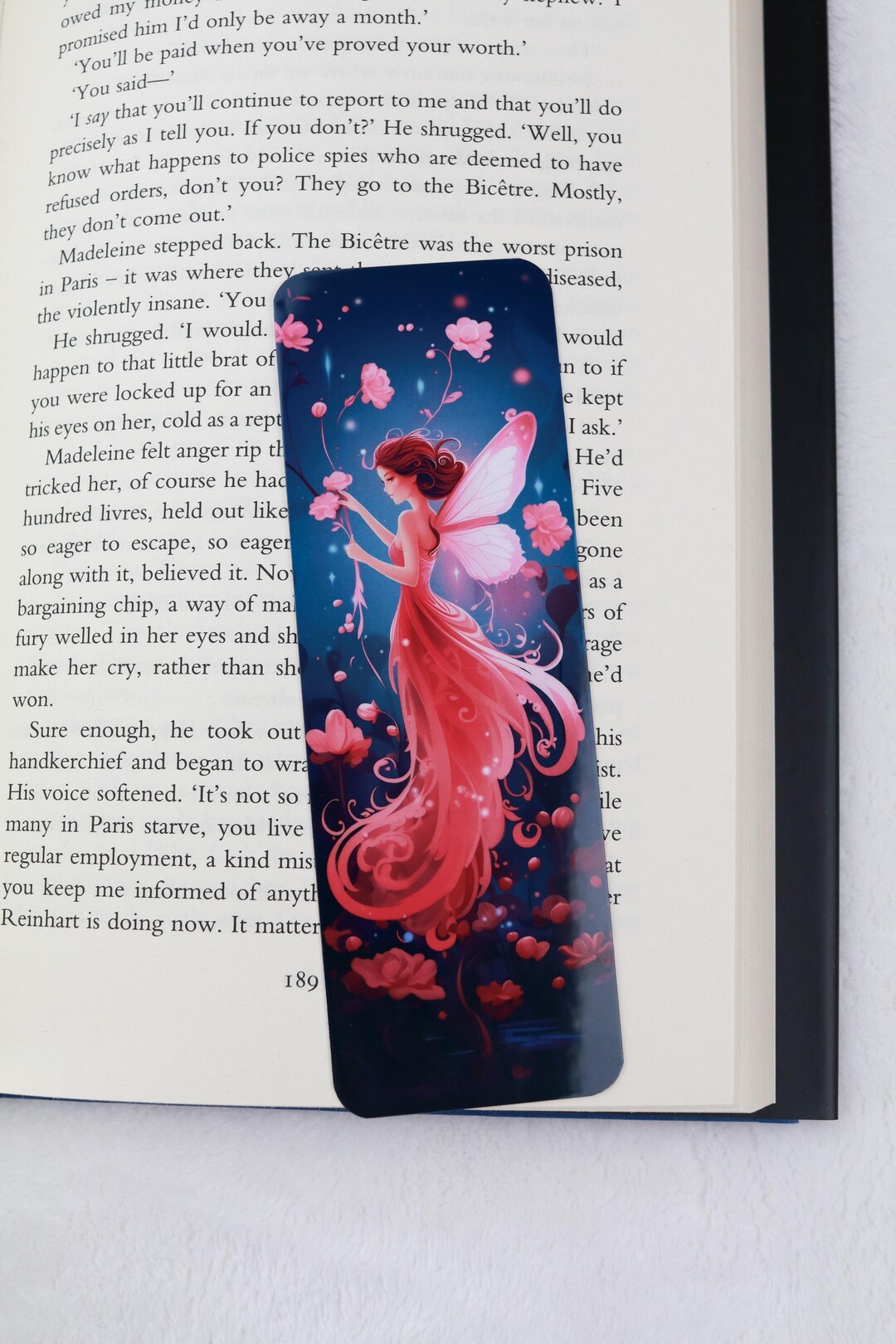 Fantasy Fairy Bookmark - Fairy Tale Castle Bookmark - Book Lover Gift ...
