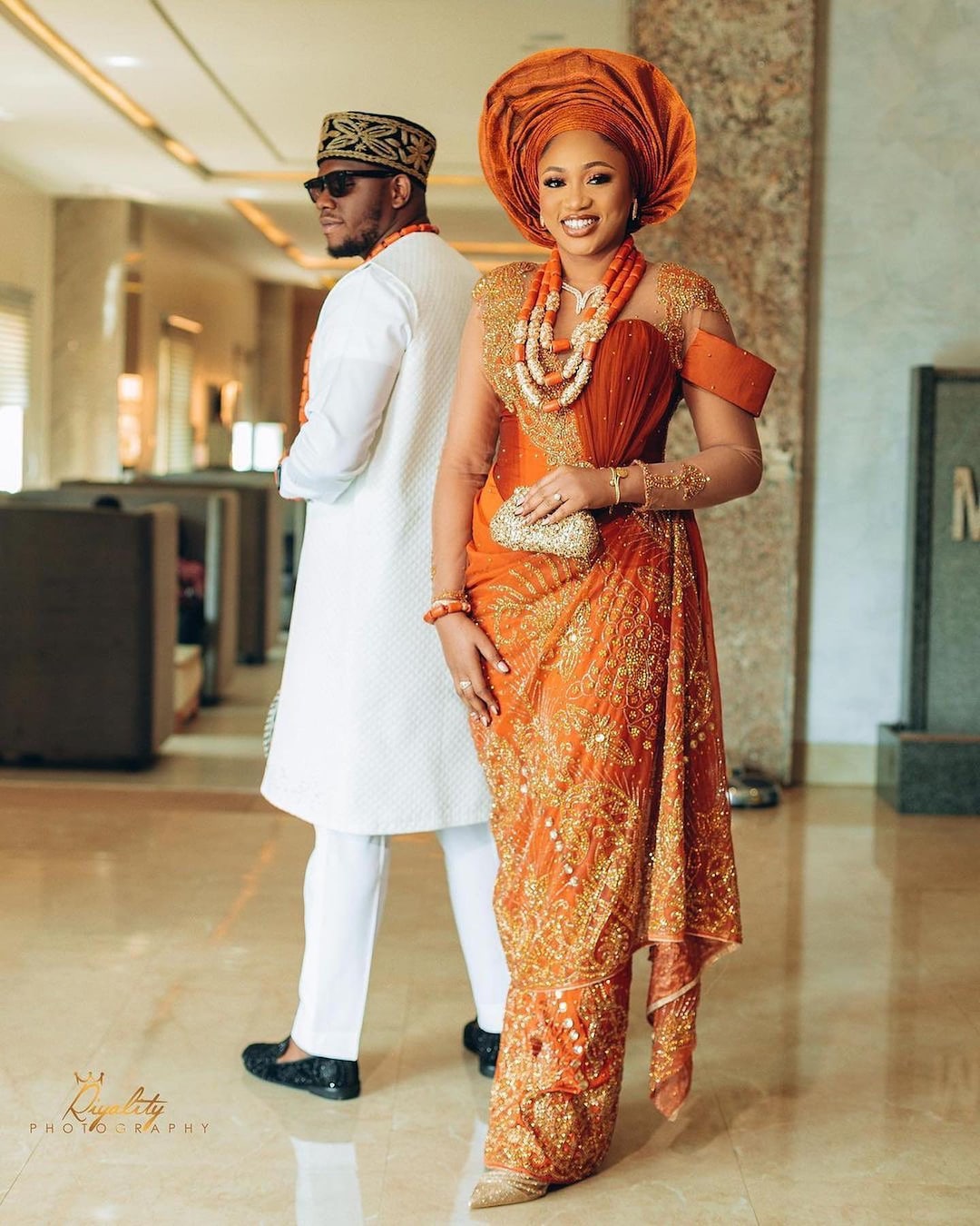 Burnt Orange George Dress. Womens Clothing. African Nigerian - Etsy