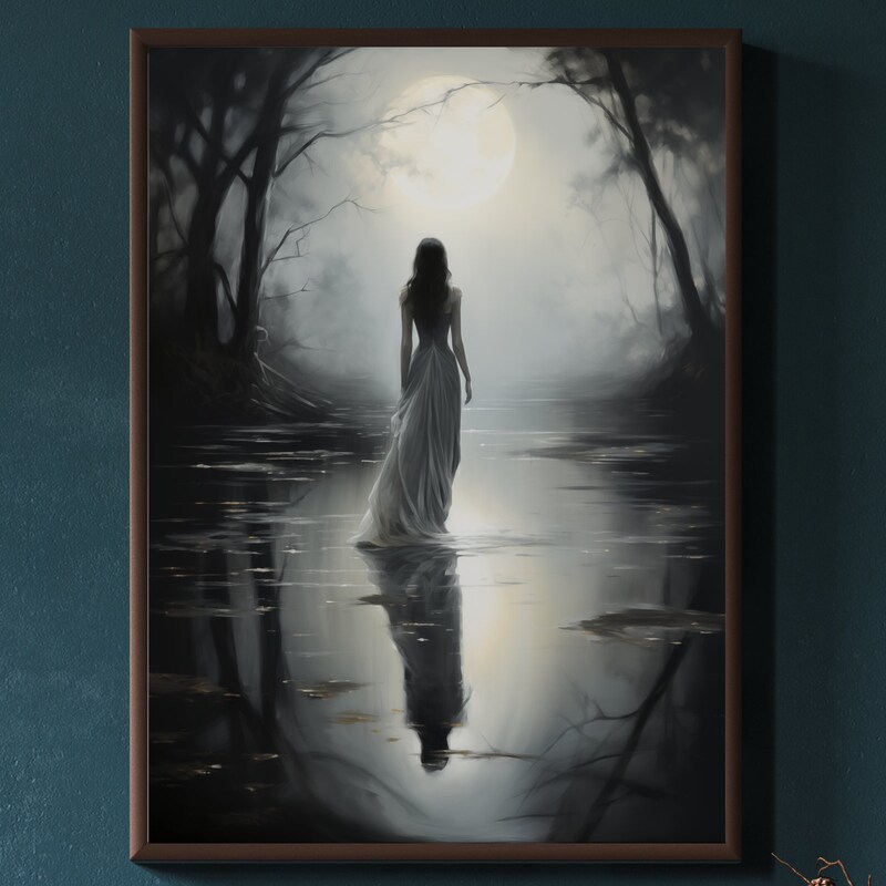 Gothic Woman Art - Etsy