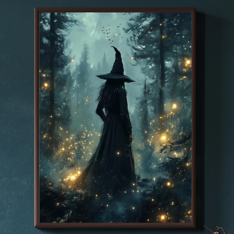 Forest Witch Art - Etsy