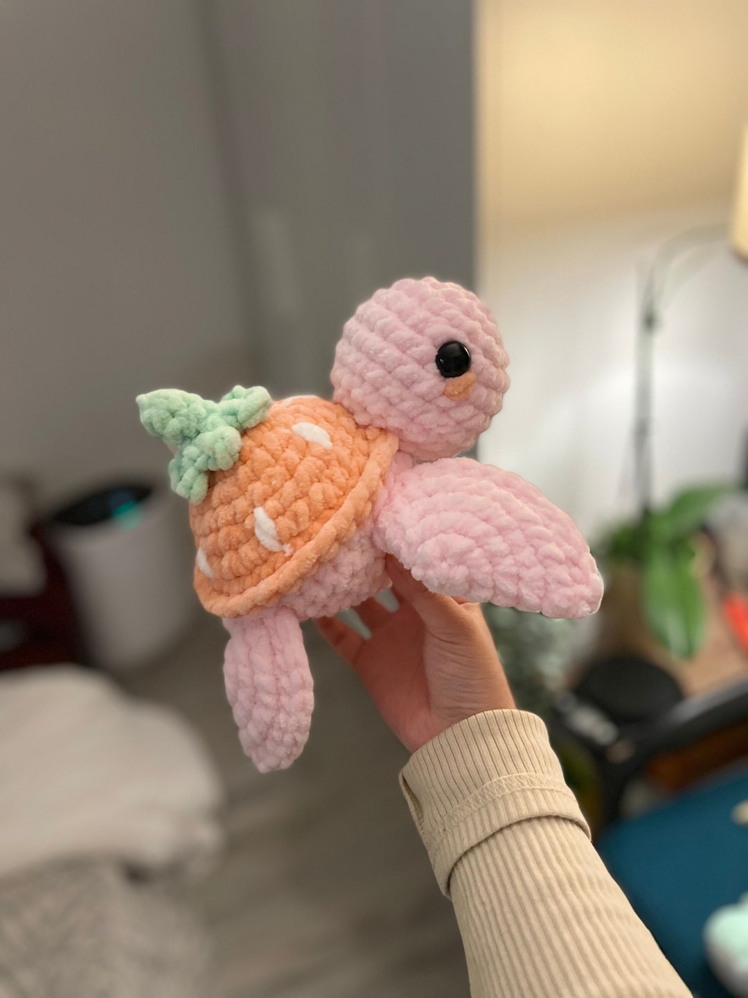 Strawberry Turtle - Etsy