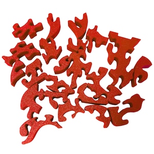 Survivor Flame Puzzle – Bold Red Fire Puzzle for Fans of the Show ...