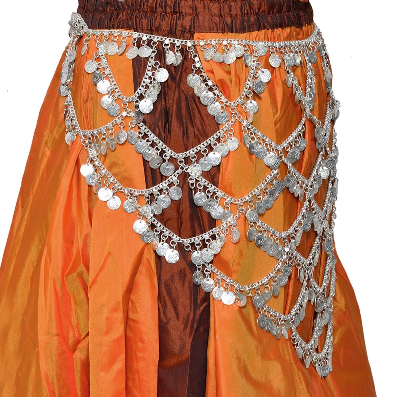 Heavy Coin Belt for Belly Danceing - Etsy
