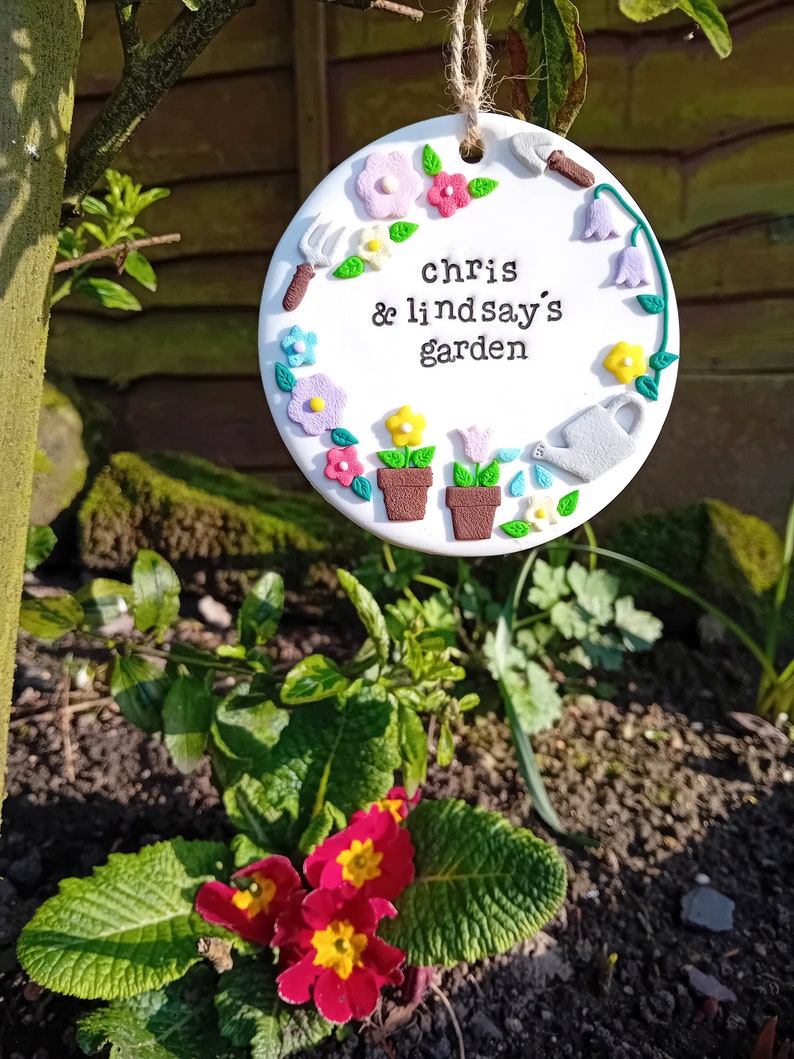 Garden Sign Personalised Sign for Garden Greenhouse Potting Shed ...