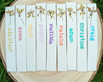 Flower Seed Markers Plant Markers Garden Seed Labels Garden Decor ...