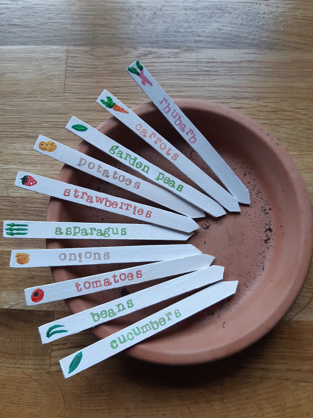 Seed Markers Plant Labels Herb Markers. Garden Decor. - Etsy