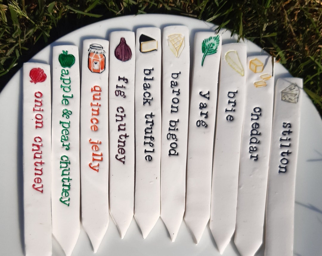 Cheese Markers Cheese Labels Food Labels Cheese Board Charcuterie ...