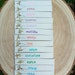 Wedding Place Name Cards Clay Place Names Pressed Flowers Floral ...