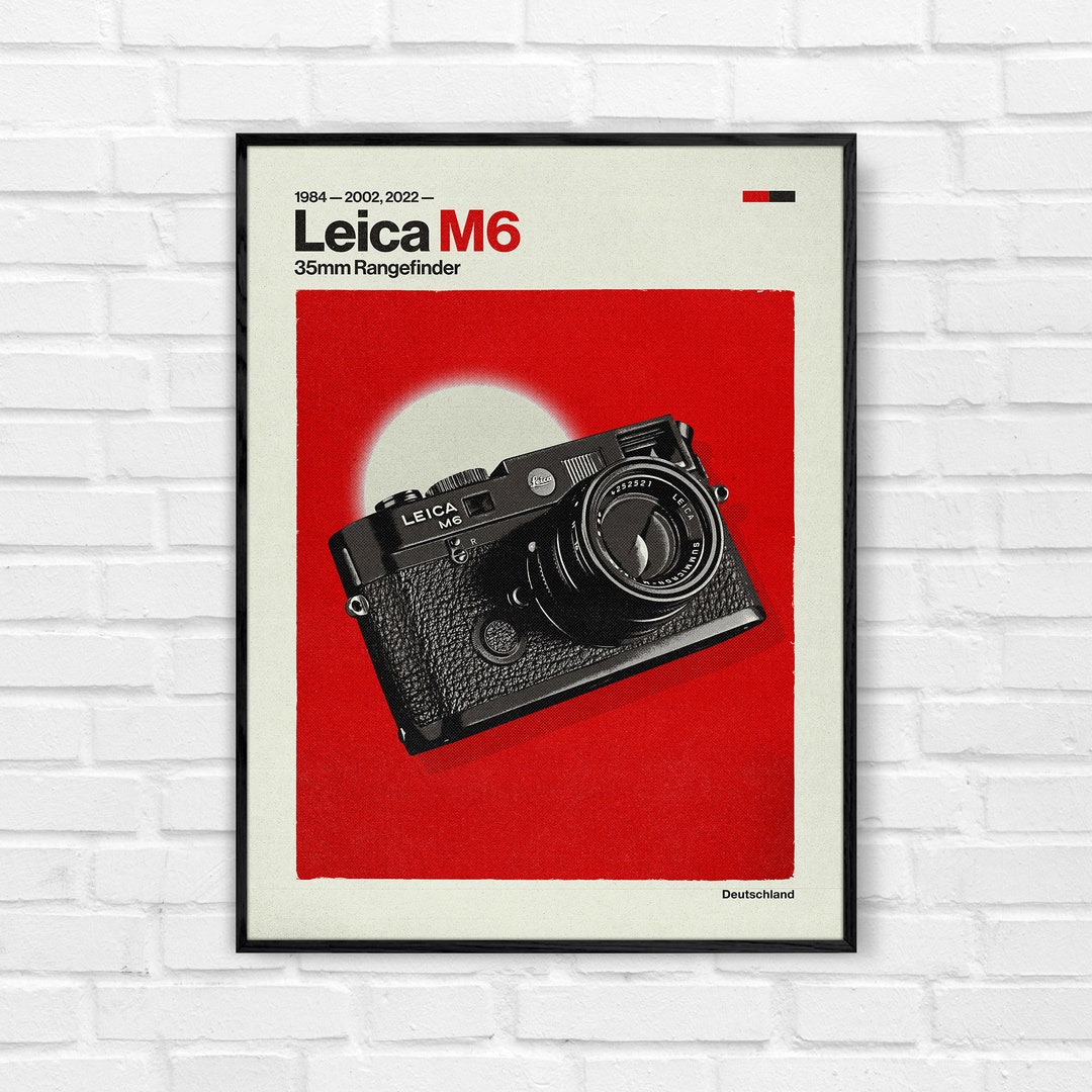 Leica M6 Poster Digital Download Printable 35mm Camera Analog ...