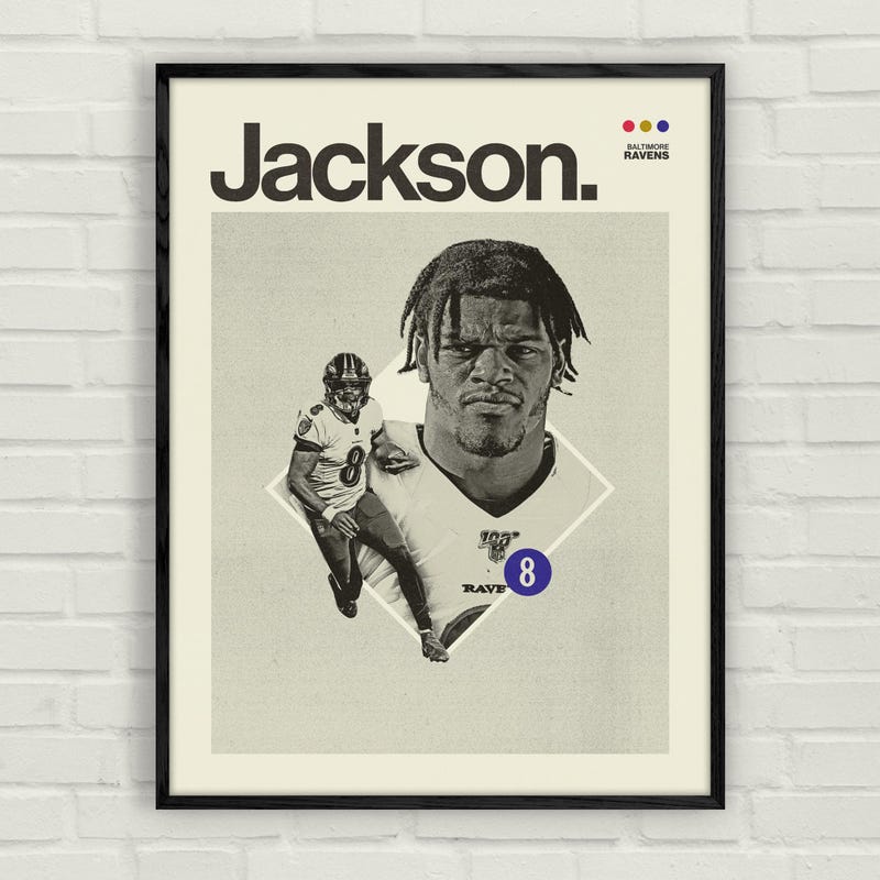 Lamar Jackson - Etsy
