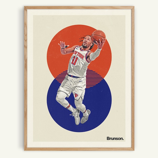 New York Knicks Modern Poster - Etsy