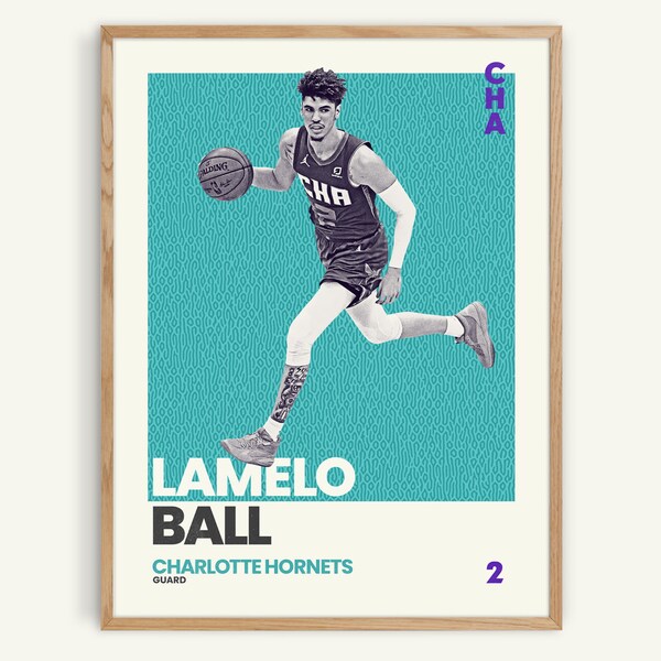 Lamelo Ball Fan Art - Etsy UK