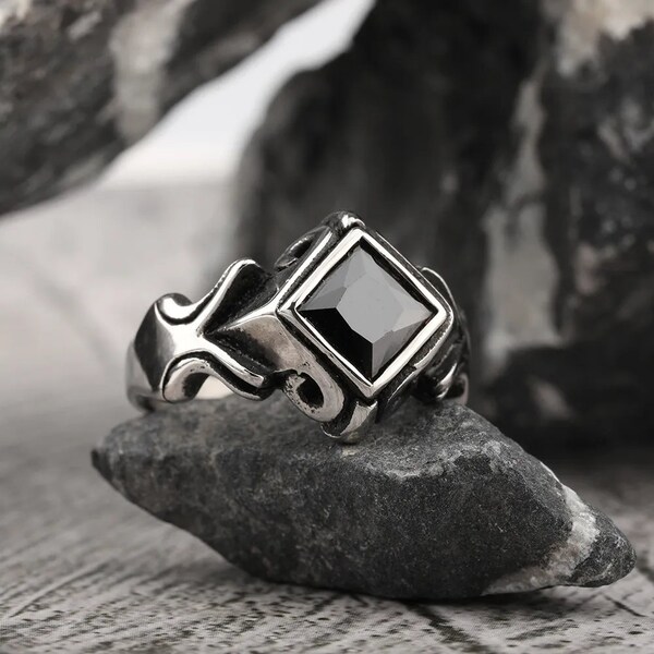 Mens Red Gothic Jewelry - Etsy