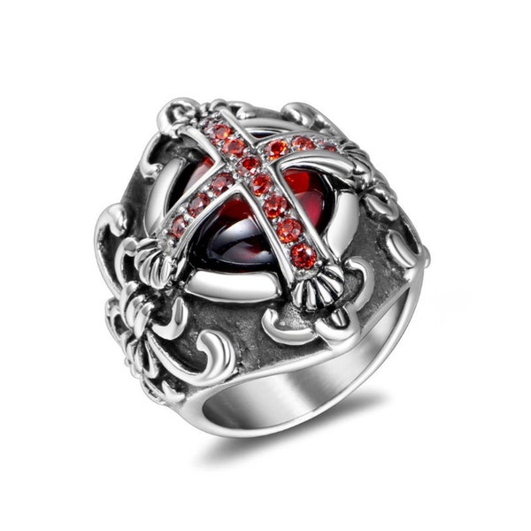 Templar Ring - Etsy