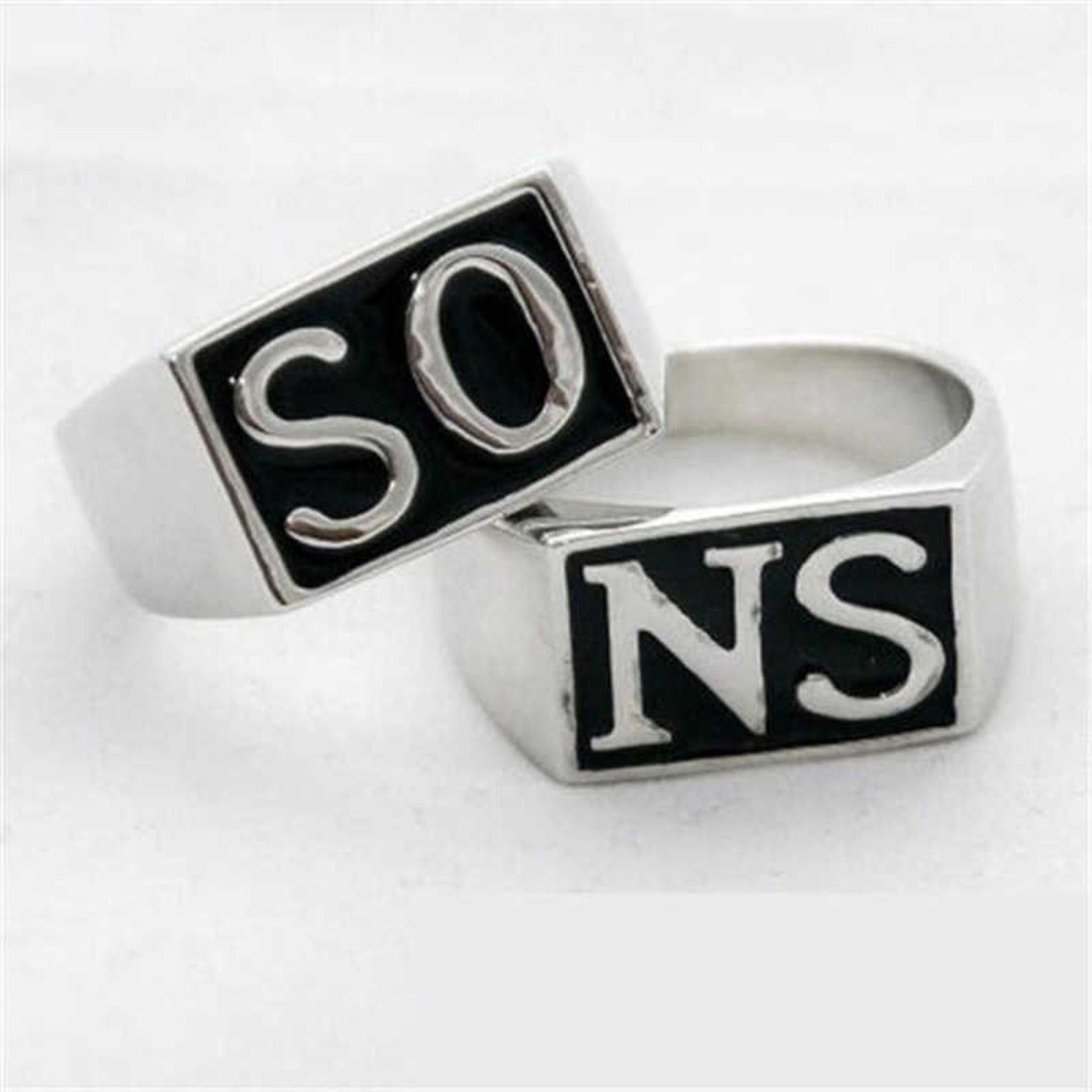 Men's Sons of Anarchy Ring, Soa Signet Ring, Biker, Gothic, Anarchy ...