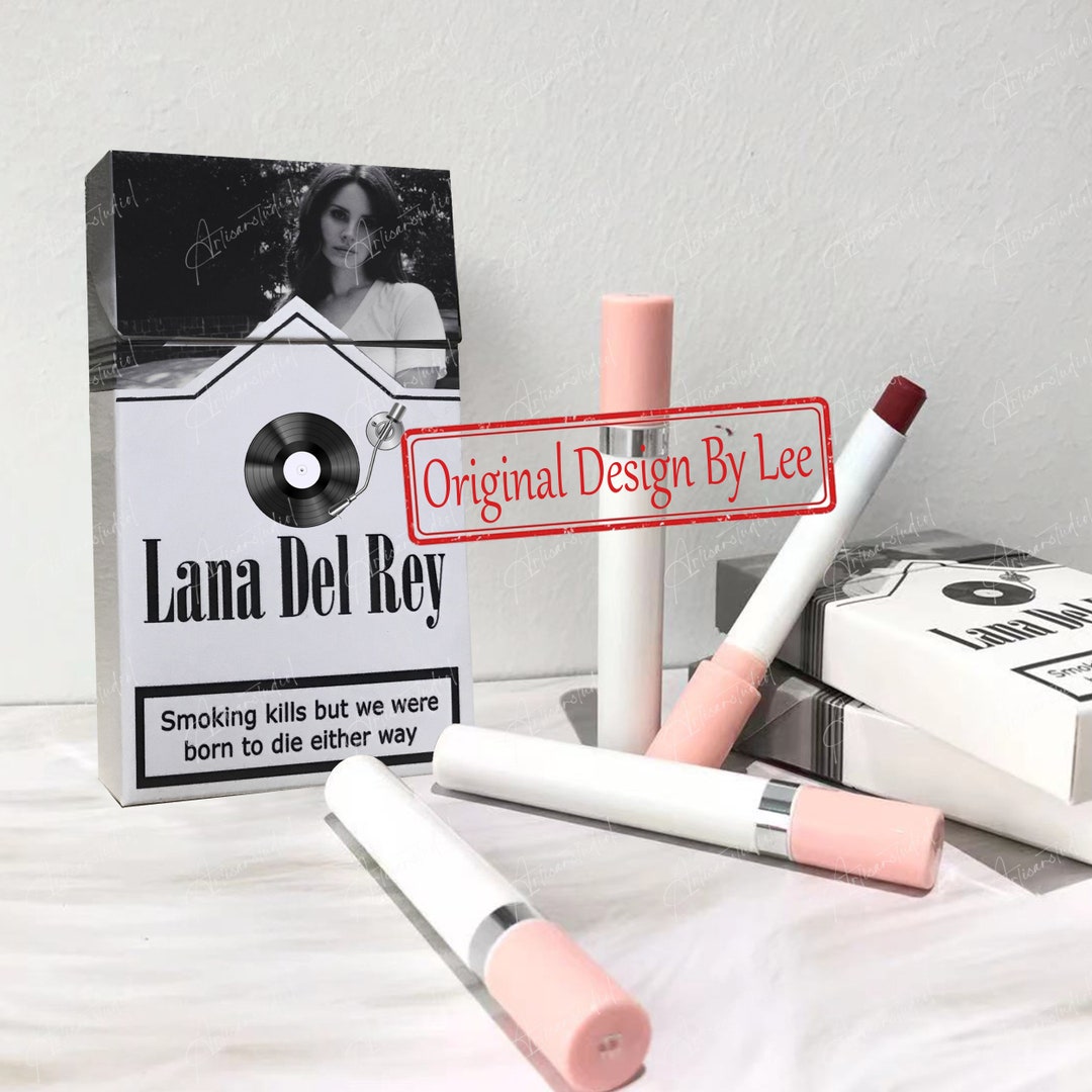Lana Del Rey Lipstick, Lana Del Rey Albums Box, Personalized Lana Del ...