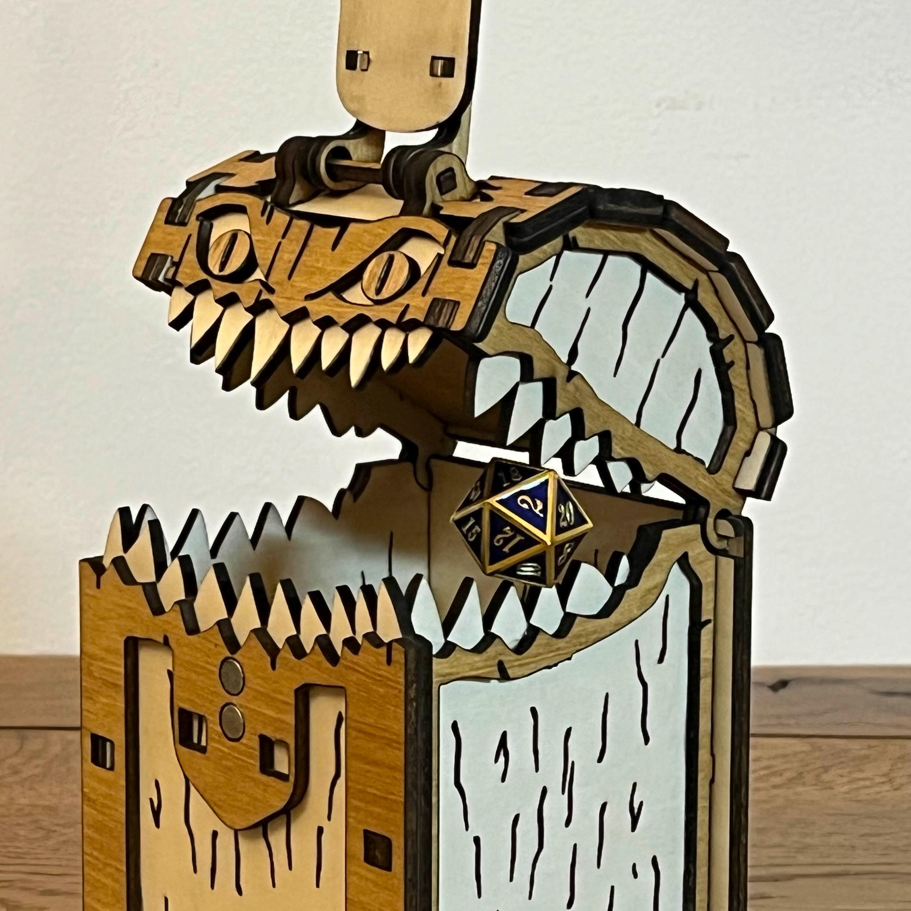 Made to Order 110 Card DND Inspired Mimic Deck Box With Magnet Locking ...