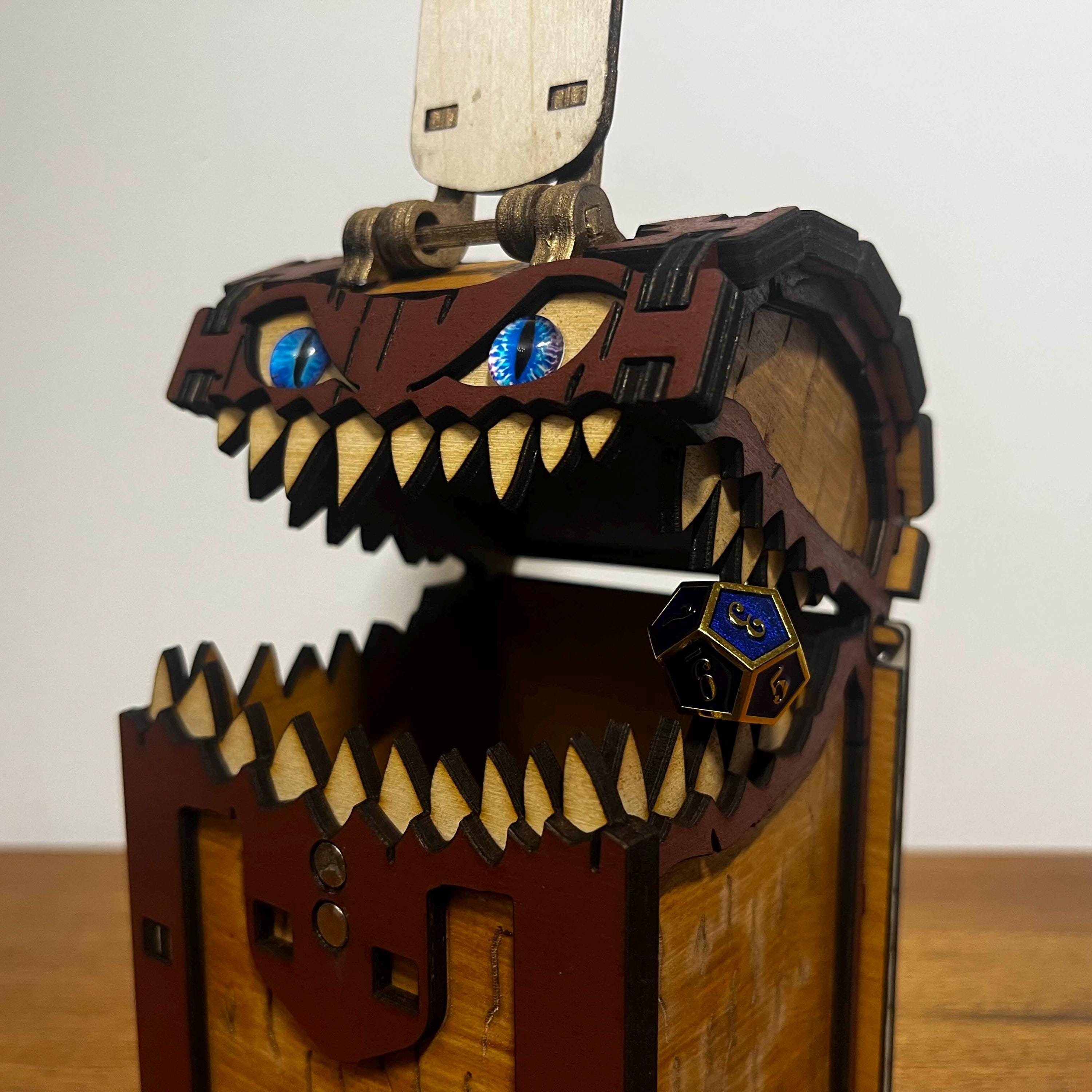 Made to Order 110+ Card DND Inspired Mimic Deck Box With Magnet Locking ...
