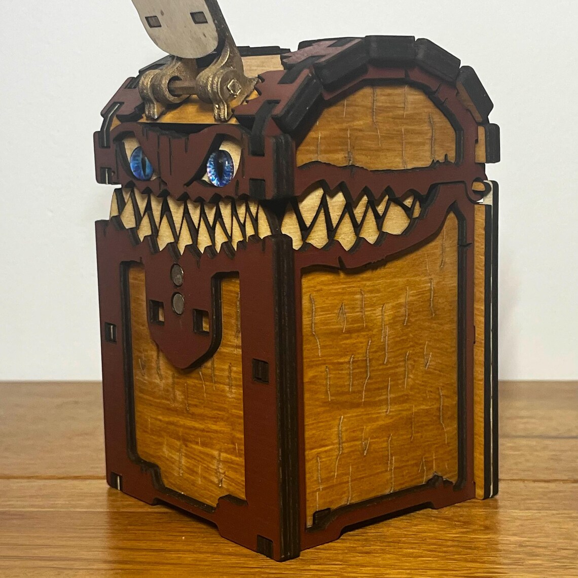 Made to Order 110+ Card DND Inspired Mimic Deck Box With Magnet Locking ...