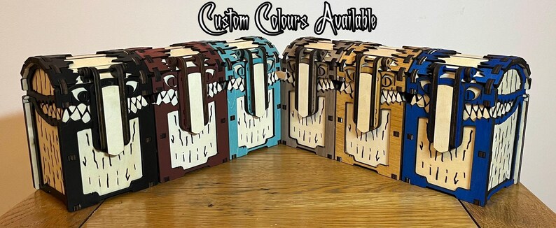 Made to Order 110+ Card DND Inspired Mimic Deck Box With Magnet Locking ...