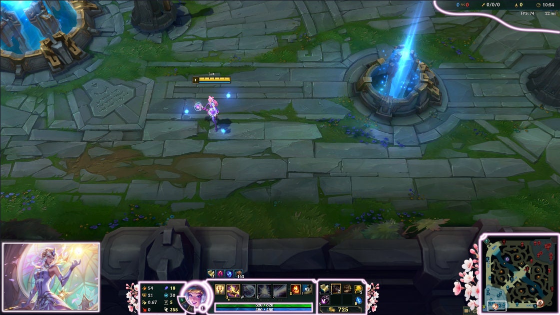 League of Legends Overlay Sakura Pink Edition | Twitch Lol Overlay Pink ...