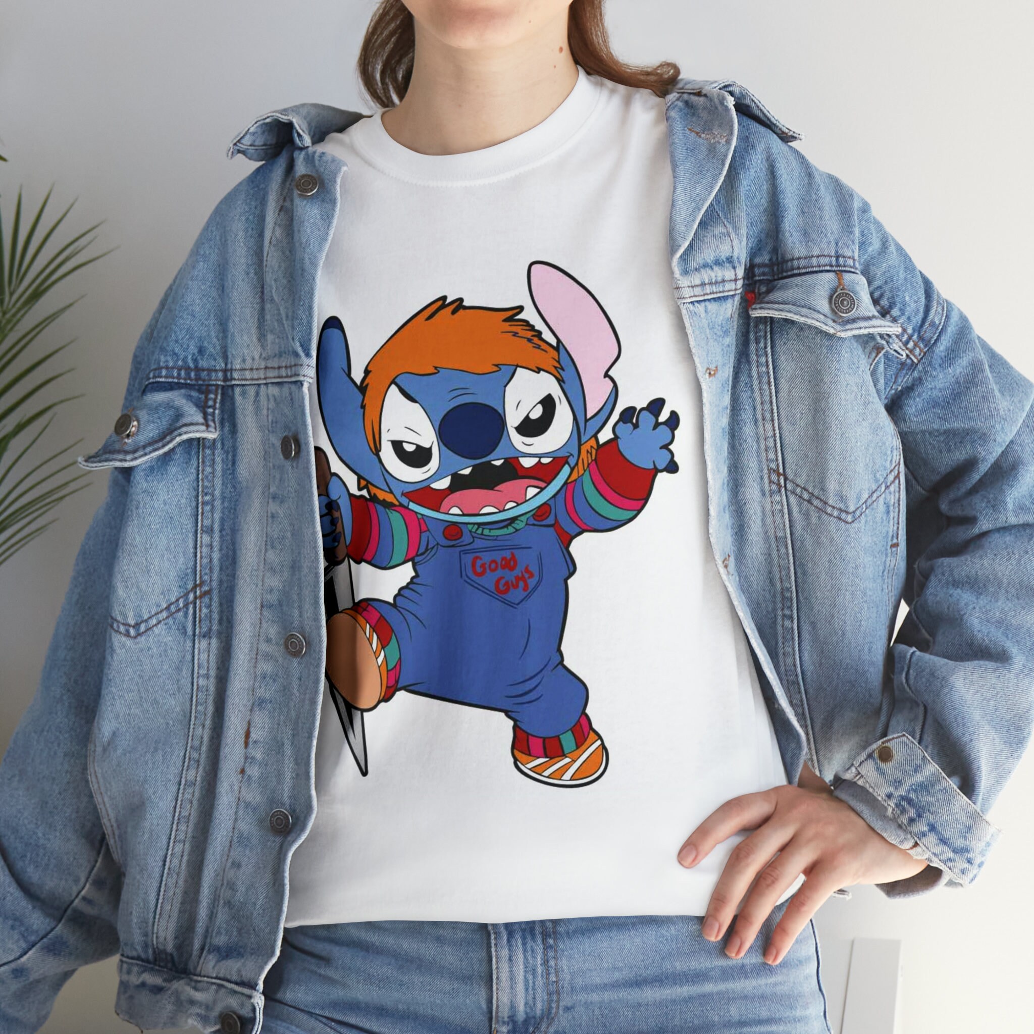 Stitch as Chucky T Shirt - Etsy