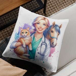 Watercolor Veterinary Clinic Clipart, Vet Clipart, Veterinary Center ...