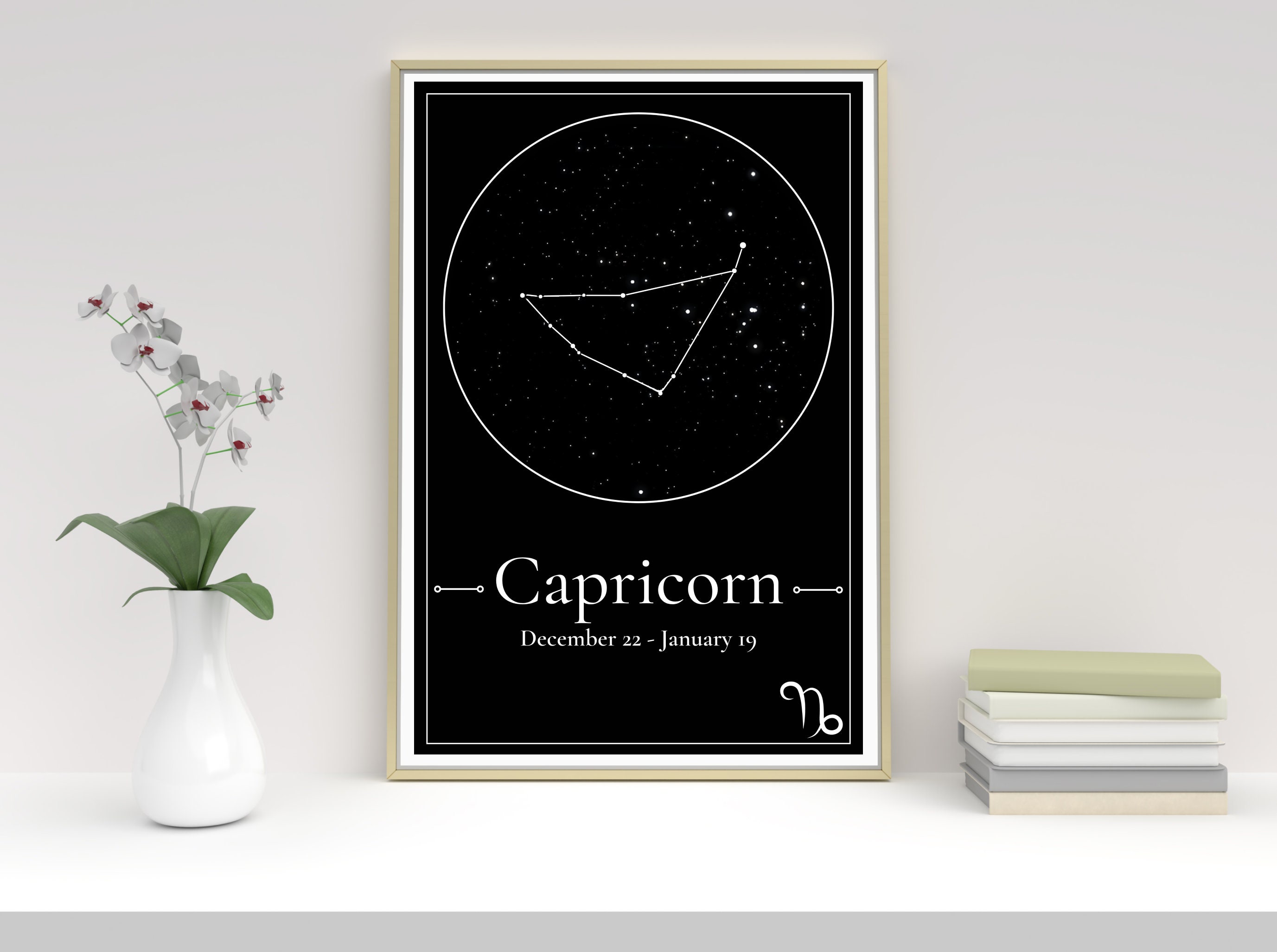 Capricorn Star Map