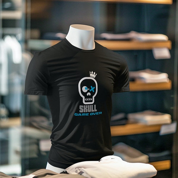 Geek Skull - Etsy