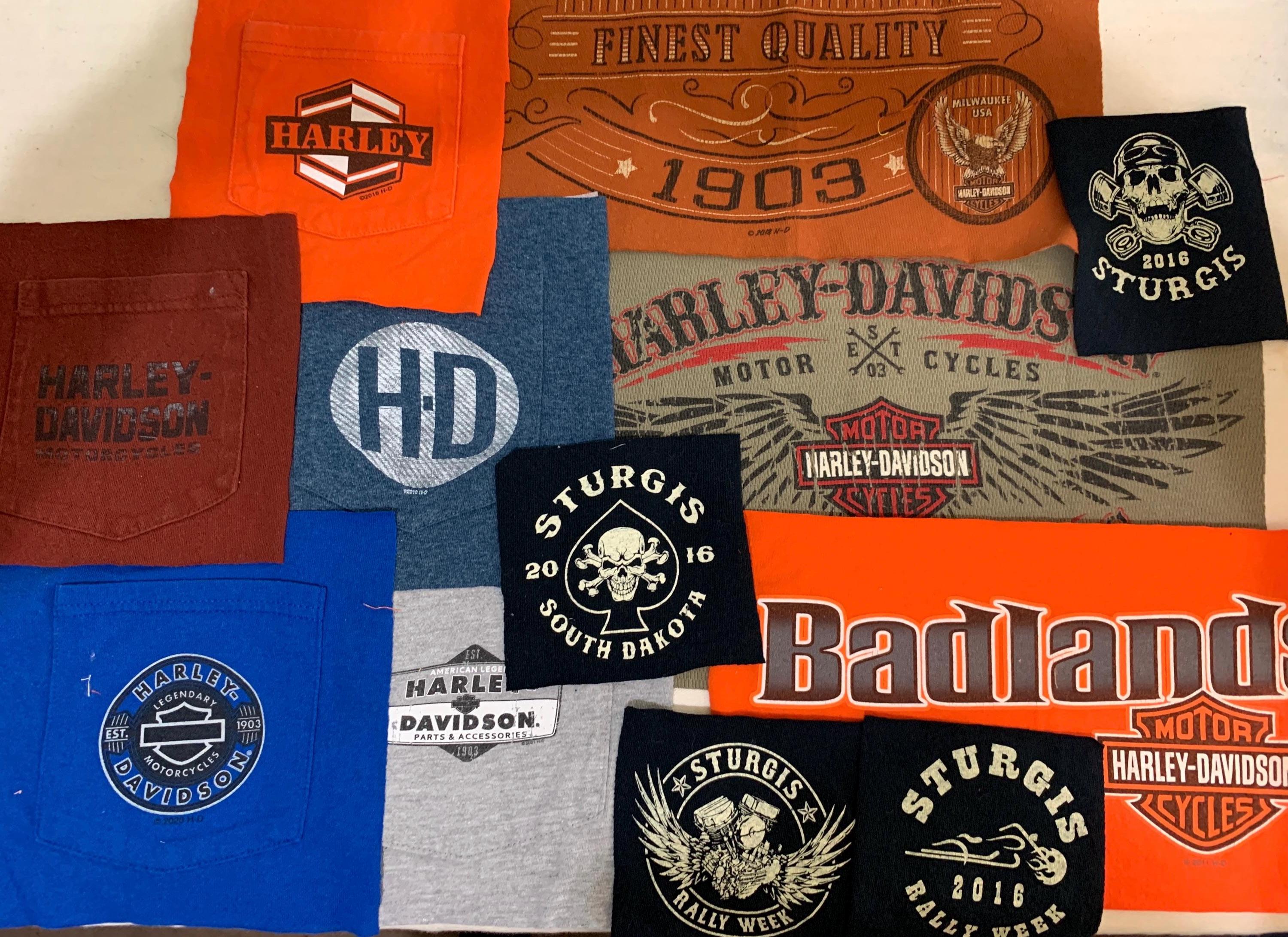 Motorcycle T-shirt Quilt Starter Pack. - Etsy